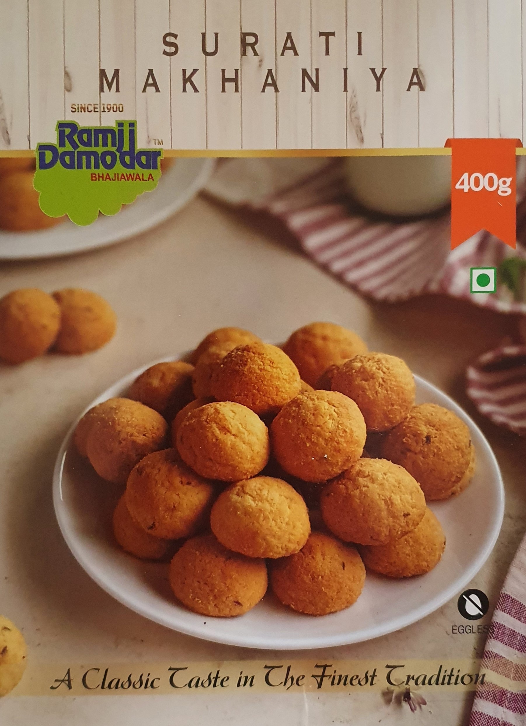 Buy Online Ramji Damodar Surati Makhaniya (14 OZ-400 GM) | Kesar Grocery.